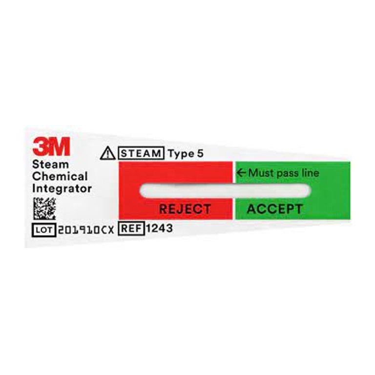 3M Attest Steam Chemical Integrator Class 5 2 x .75 in 500/pk — MEDLEE