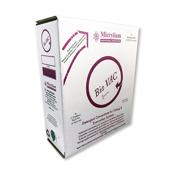 MICRYLIUM BioVAC Tubing and Evacuation System Cleaner Concentrate Bag ...