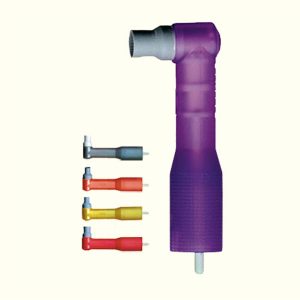 Prophy Angle Disposable Soft Grey with Purple Housing 144/box — MEDLEE