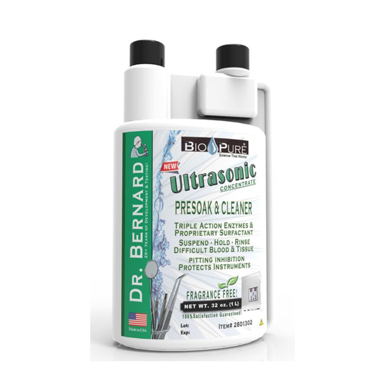 SABLE Bio-Pure Ultra Sonic Pre-Soak and Cleaner 32 oz — MEDLEE