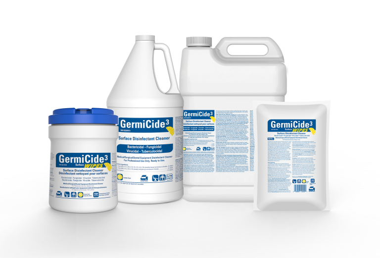 GERMIPHENE GermiCide3 Multi-Surface Disinfectant Wipes — MEDLEE
