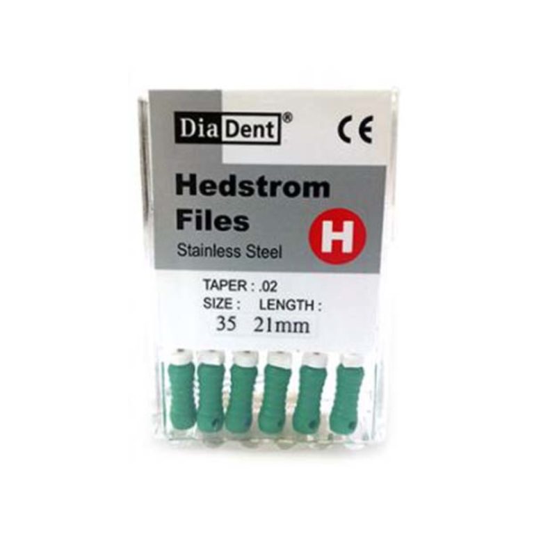 DiaDent H-Files Stainless Steel 6/box — MEDLEE