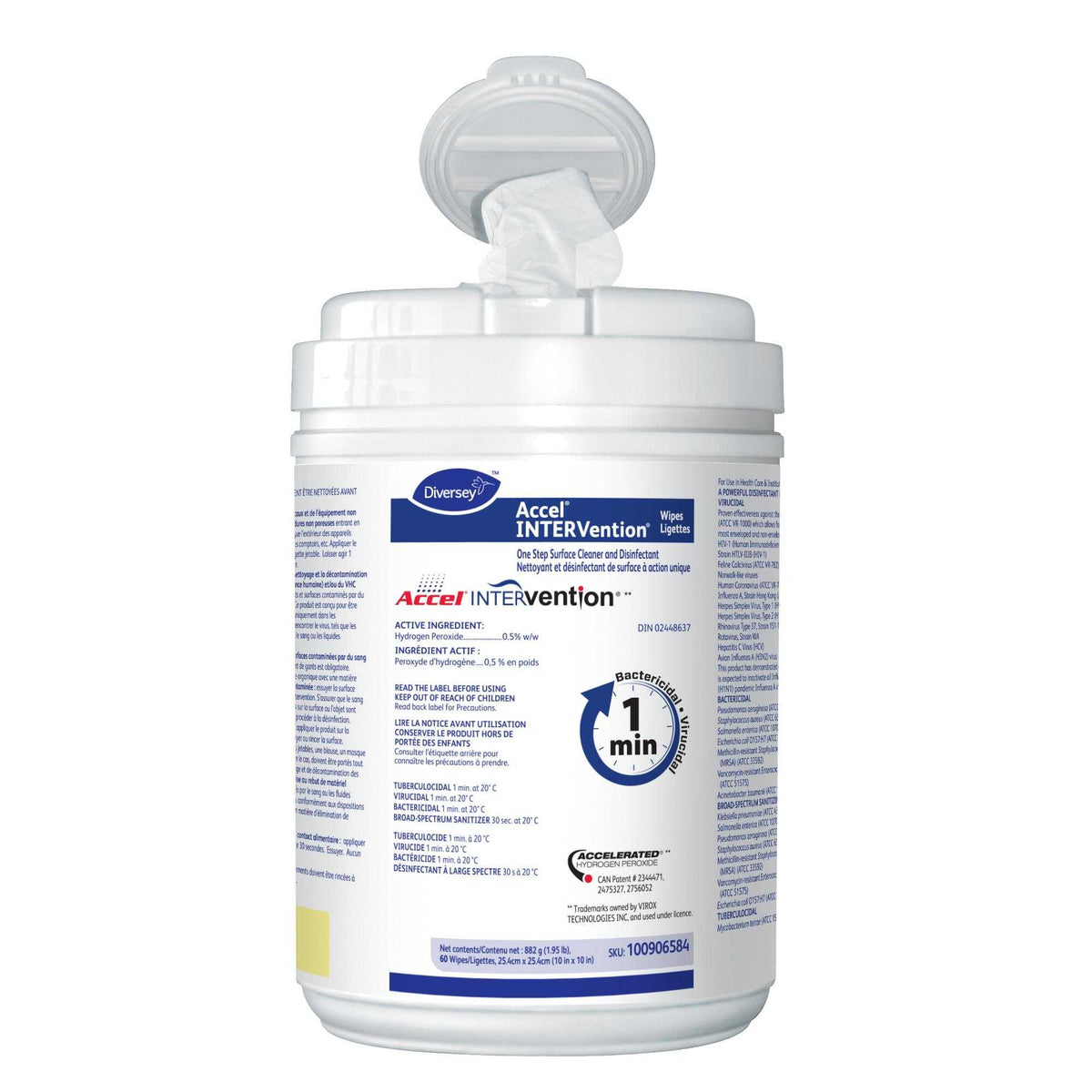 Accel Intervention Virox 1 Minute One-Step Surface Disinfectant/Saniti ...