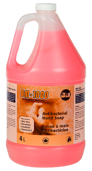 BM-1000 Antibacterial Hand Soap, 4L/Bottle — MEDLEE