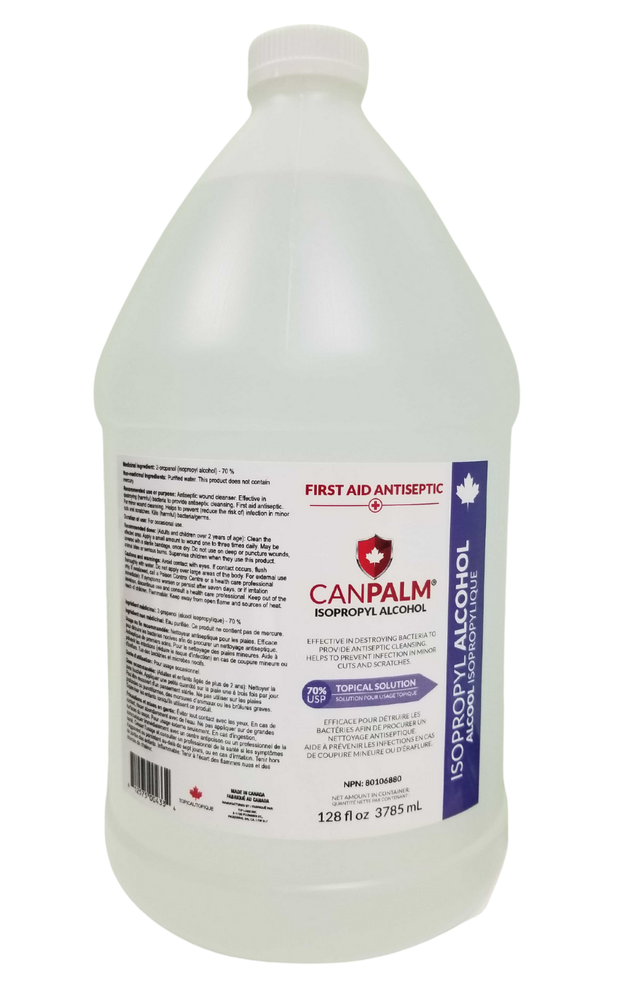 Isopropyl 70% Rubbing Alcohol, 4X4 litre (Boxed) — MEDLEE