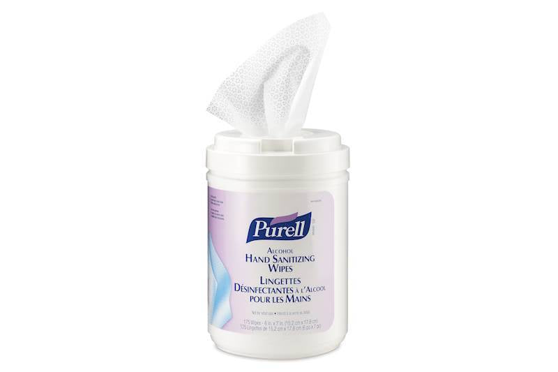 Purell Disinfecting wipes, 6 canisters — MEDLEE