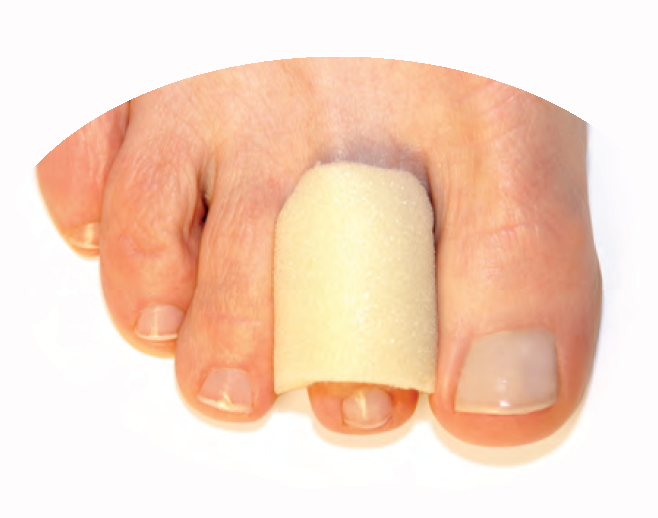 Tubular-Foam Toe Bandage (1/pk) — MEDLEE